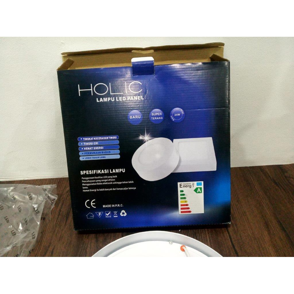 Jual Holic 24 Watt Outbow Lampu plafon Downlight LED Panel Bulat BOHLAM 24 W WARNA KUNING/PUTIH ...
