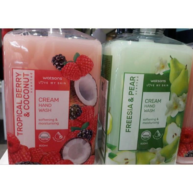 Jual Watsons Hand Shop Cream 500 Ml / Sabun Cuci Tangan Watson | Shopee ...