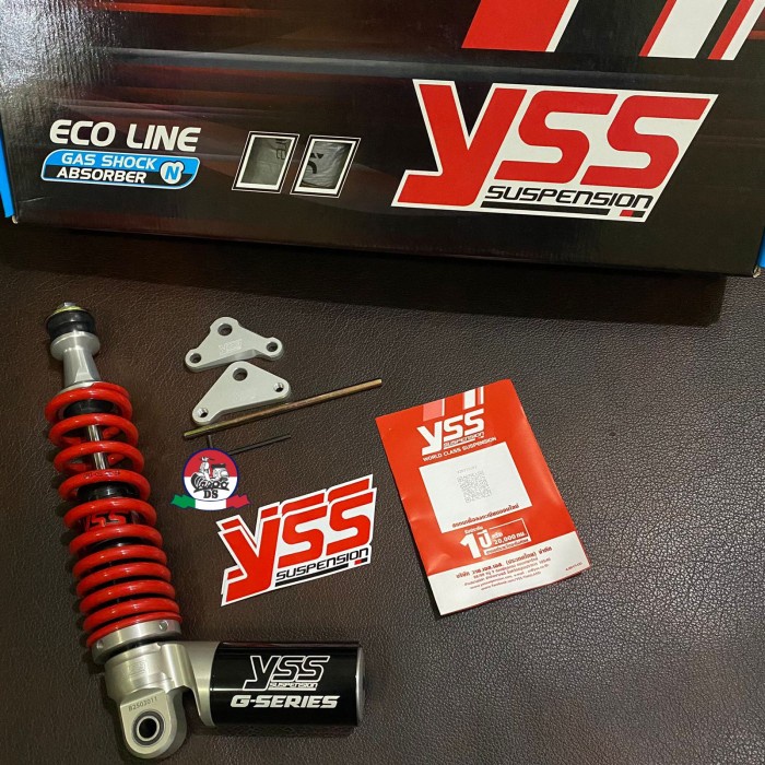 Jual Shock Tabung YSS Red New Model Rear Vespa S LX LXV | Shopee Indonesia