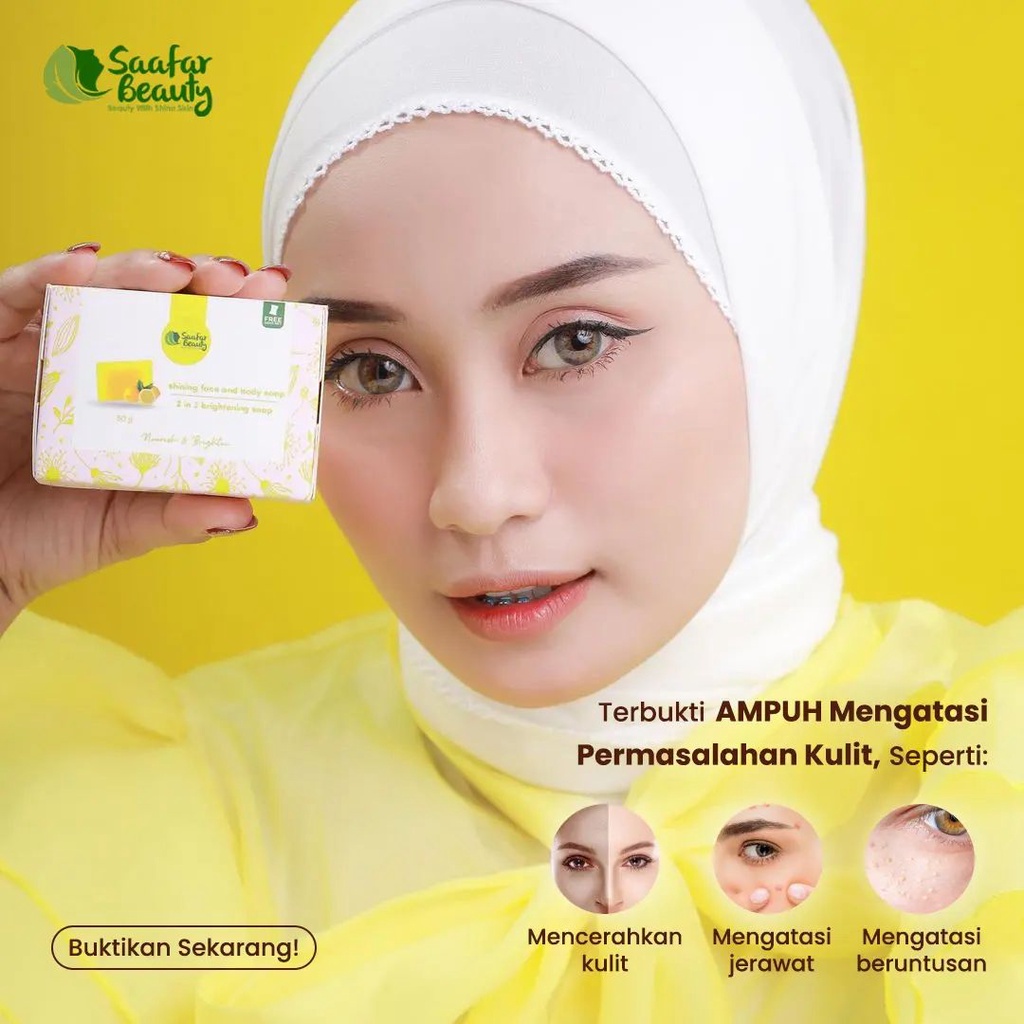 Jual Sabun Wajah & Badan 2 in 1 | Shining Face and Body Soap by Saafar ...