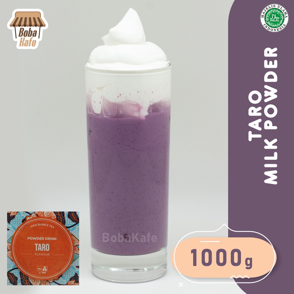Jual Bubuk Minuman Rasa Taro - Taro Milk Powder 1000gr (Merk ITPIN ...