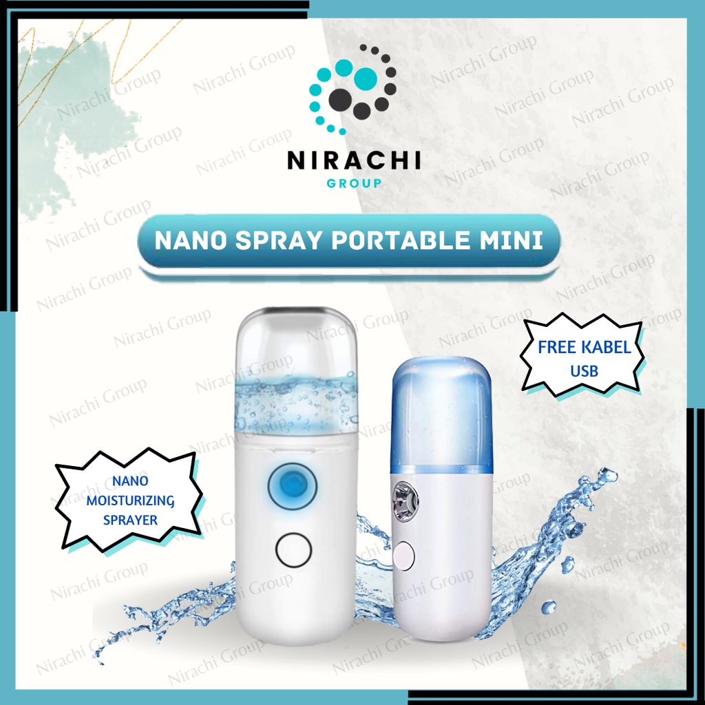Jual Nano Spray Portable Mini USB/Mist Sprayer Pelembab Wajah Perawatan ...