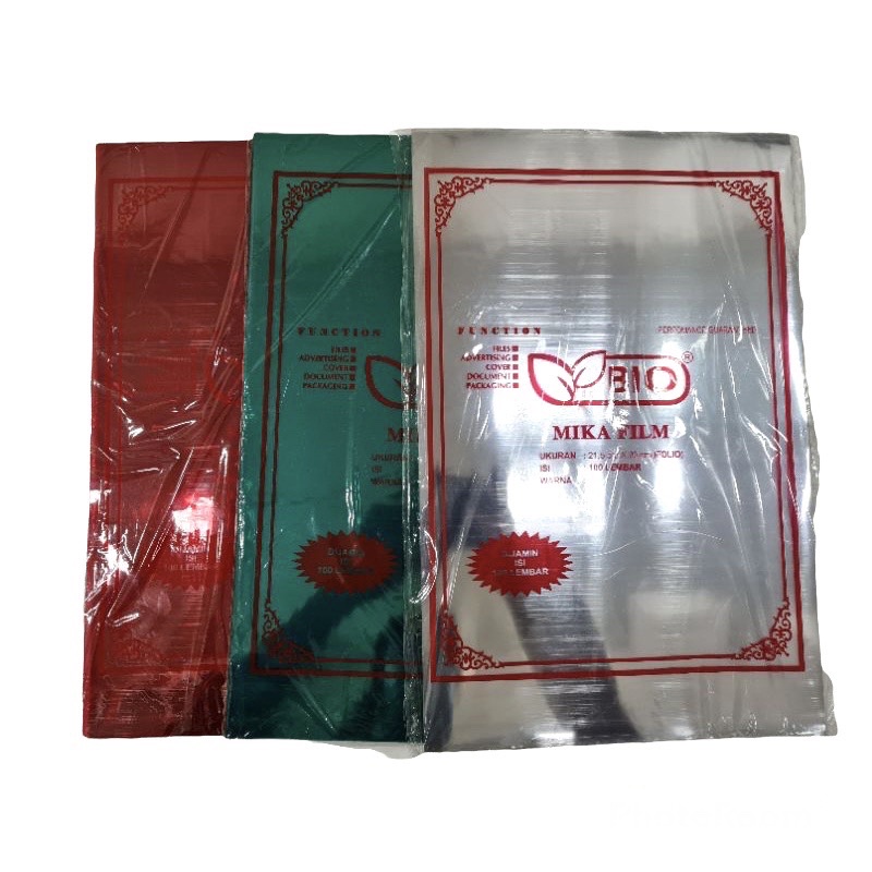 Jual Plastik Mika Jilid / Sampul Mika Jilid Folio | Shopee Indonesia