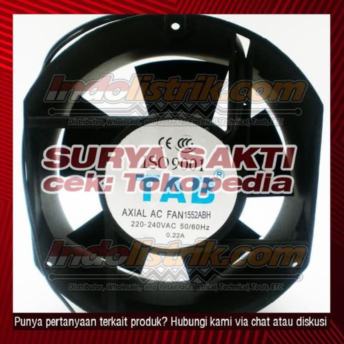 Jual Axial Fan Tab XF1552ABH 6 inch 220AC (Bulat) | Shopee Indonesia