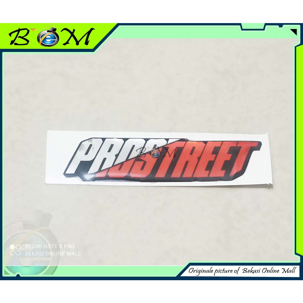 Jual stiker emblem logo timbul resin prostreet pro street | Shopee ...