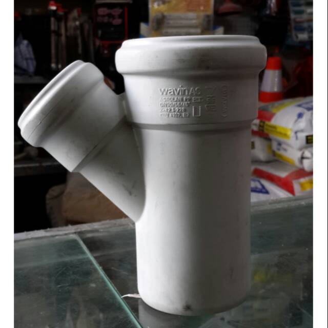 Jual Tee way 3 inch x 2 inch wavin astolan | Shopee Indonesia