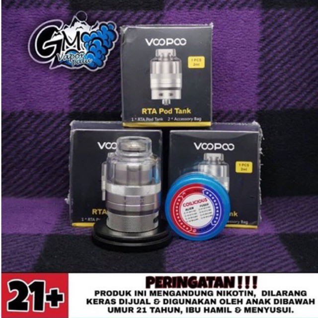Jual RTA POD TANK | Shopee Indonesia
