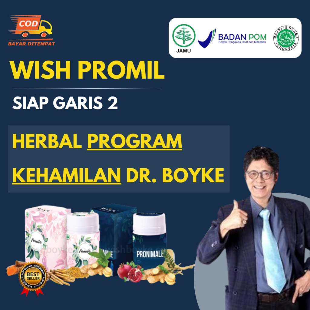 Jual PAKET PROMIL DR BOYKE Program Hamil Pronimale Femita | Shopee ...