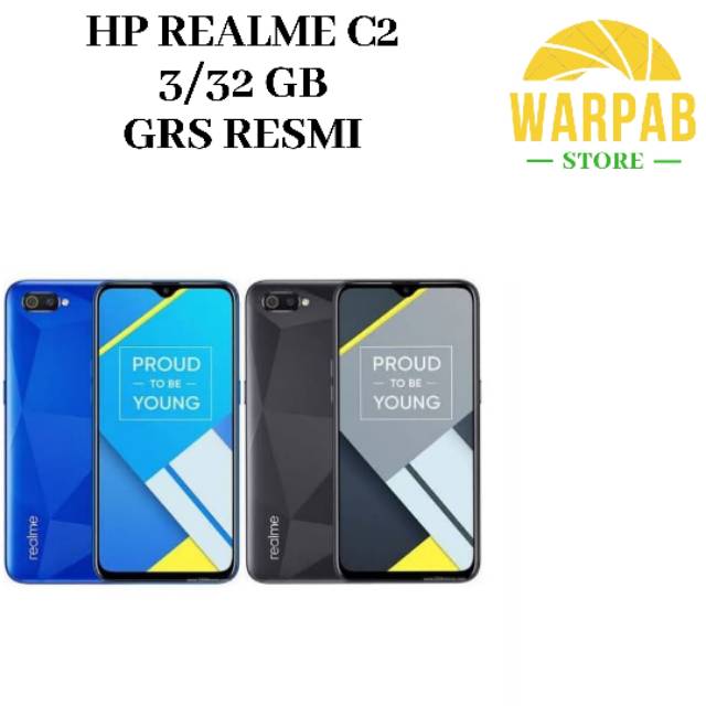 Jual HP REALME C2 3/32 GB -RILMI RAM 3GB INTERNAL 32GB - REALMI REAL ME ...