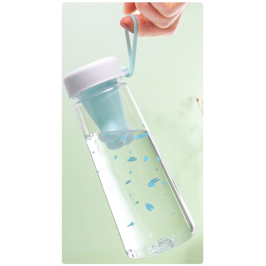 Jual BOTOL MINUM LUCU PAW CAT 550ML CUTE CLAW TEA INFUSER MOTING KUCING ...