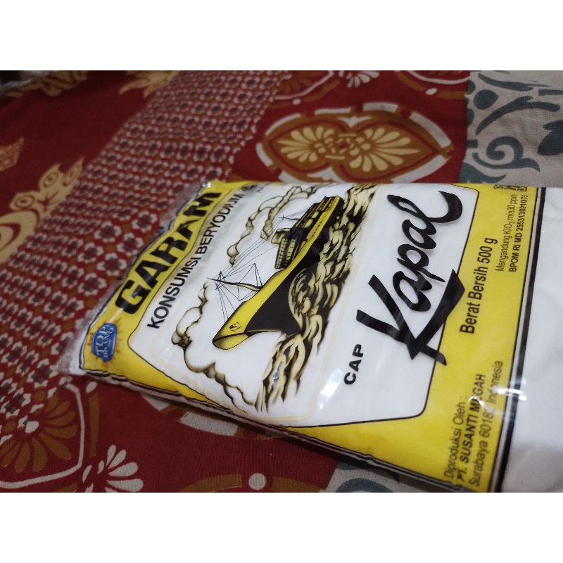 Jual Garam cap kapal 500g | Shopee Indonesia