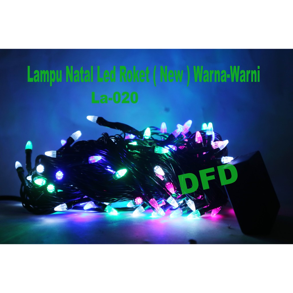 Jual Lampu Natal Led Roket TERBARU..!!! ( Kode : La - 020 ) | Shopee ...
