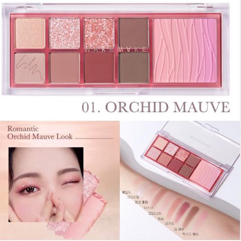 Jual Eyeshadow Wakemake Mix Blurring Eye Palette New Color | Shopee Indonesia