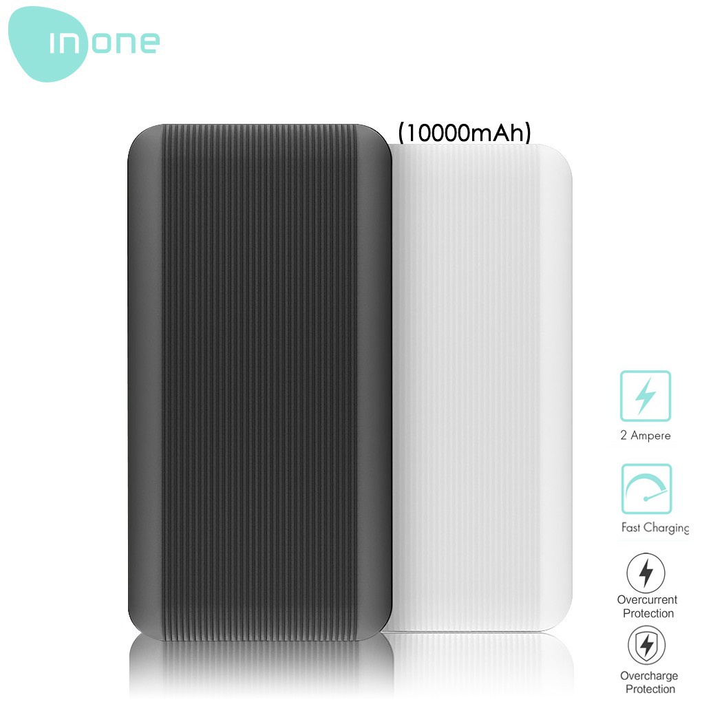 Jual INONE Power Bank 10000mAh P12 2 Output Ports Cell Phone Charger ...