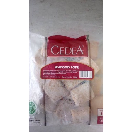 Jual Cedea Tofu Ikan / Fish Tofu / Premium Seafood Tofu | Berat Bersih ...