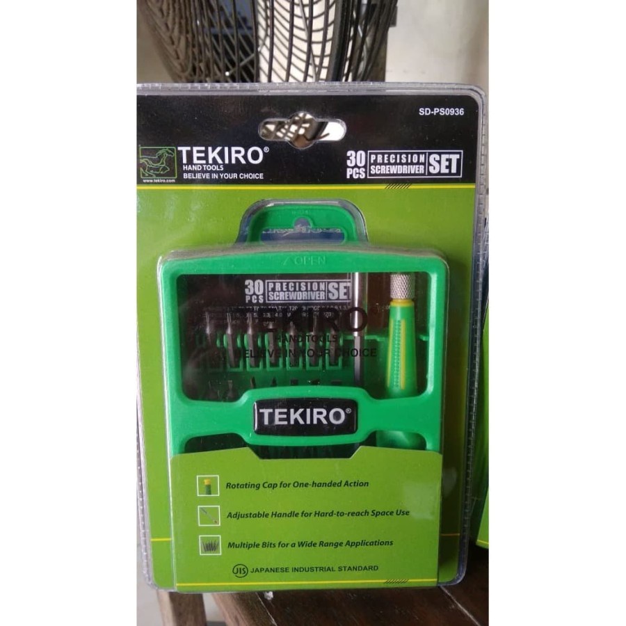 Jual Perangkat Obeng Presisi Set Obeng Screwdriver Set - TEKIRO ...