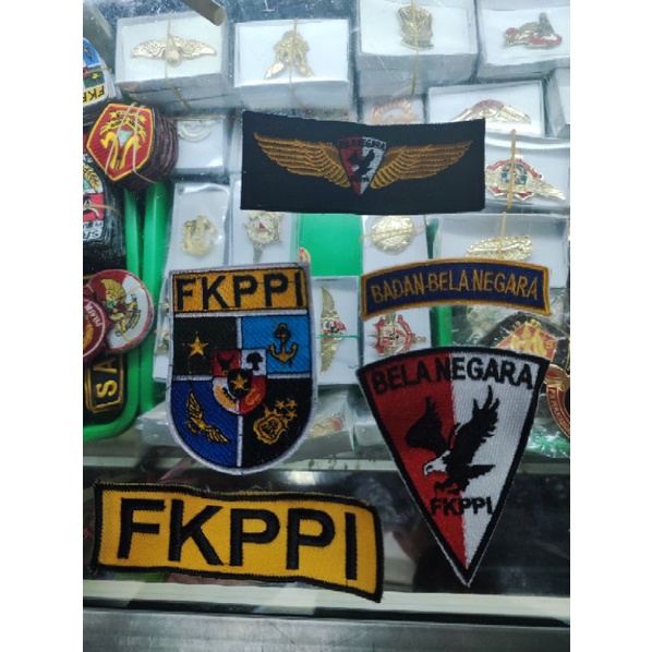 Jual logo bordir fkppi 1 set sesuai foto | Shopee Indonesia