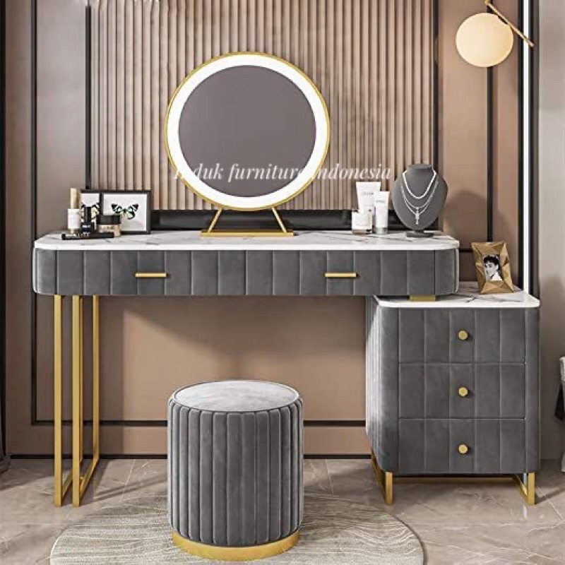 Jual SET MEJA RIAS NEW DESIGN INDUSTRIAL .MEJA RIAS MEWAH top meja ...