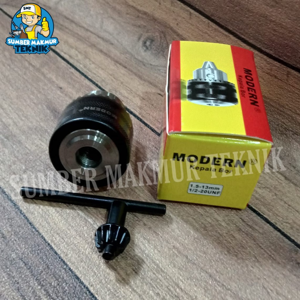 Jual Kepala Bor Modern 13 mili + Kunci | Shopee Indonesia