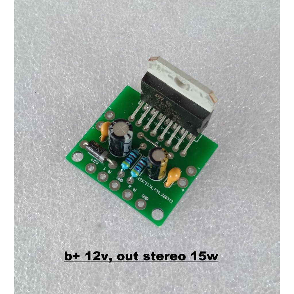 Jual TDA7297 Stereo Amplifier Bridge Modul (Tanpa Heatsink) | Shopee ...