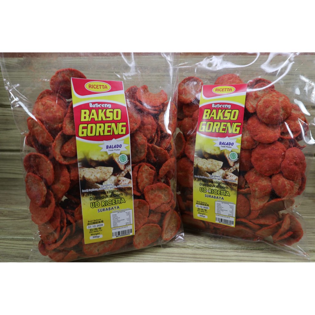 Jual BASRENG / BAKSO GORENG / KRIPIK BASRENG | Shopee Indonesia
