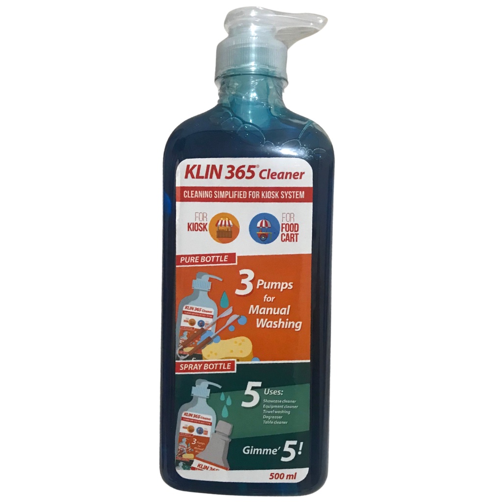 Jual Klin 365 Cleaner. Pembersih serbaguna - 500ml | Shopee Indonesia