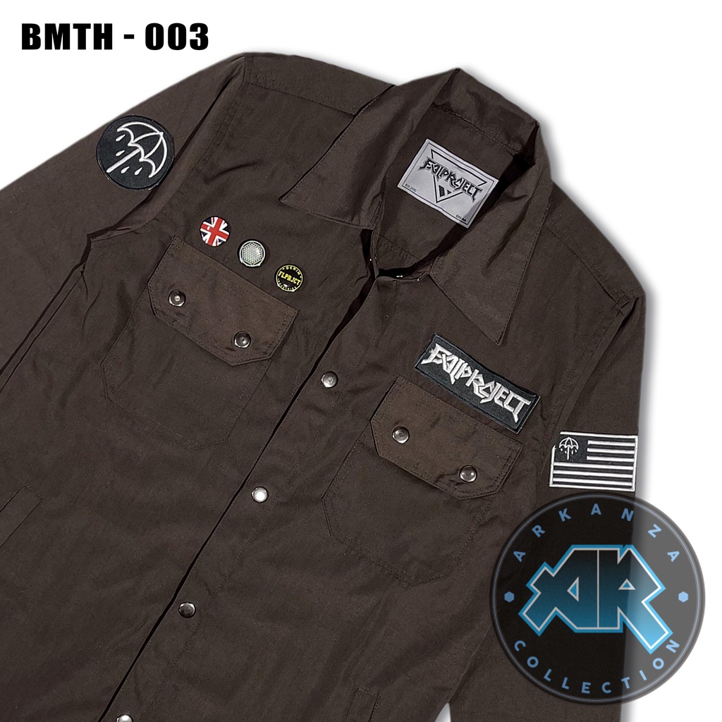 Jual JAKET SEMIPARKA PRIA - COWOK FUL BORDIR / PATCH / EMBLEM - TRUCKER ...