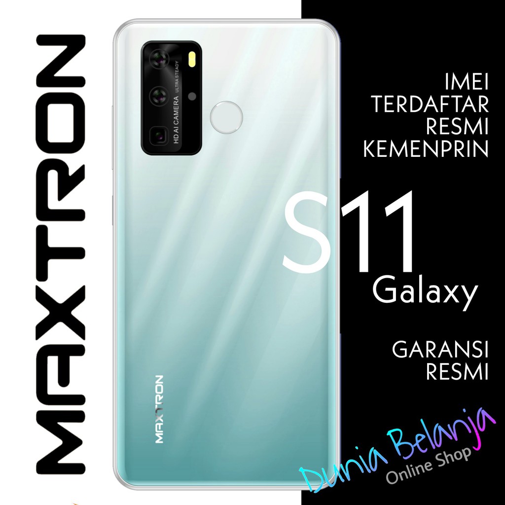 Jual MAXTRON S11 GALAXY 4G - RAM 4GB FINGERPRINT- GARANSI RESMI - HP ...