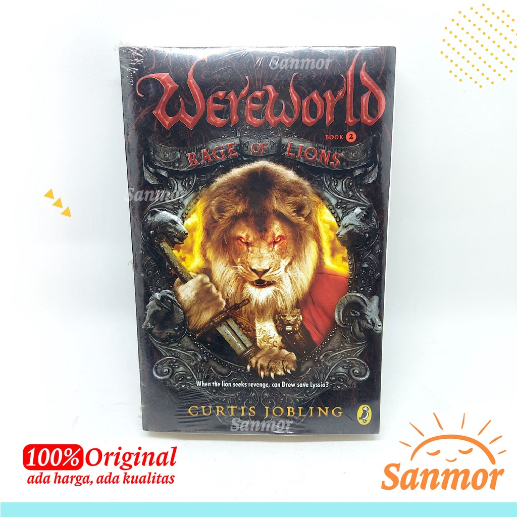 Jual Buku Novel Inggris WEREWORLD Book 2 - Rage of Lions by Curtis ...