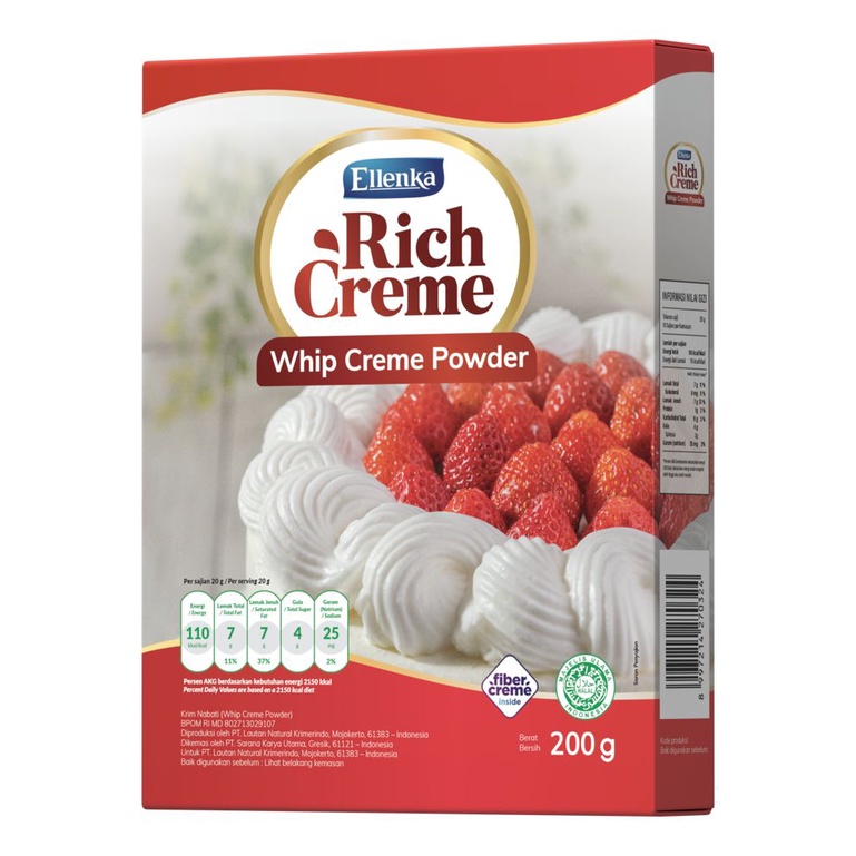Jual Rich Creme Whipping creme Powder 400 gr | Shopee Indonesia