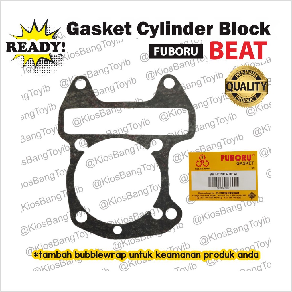 Jual Packing Gasket Cylinder Block (BB) Honda Beat (FUBORU) | Shopee ...