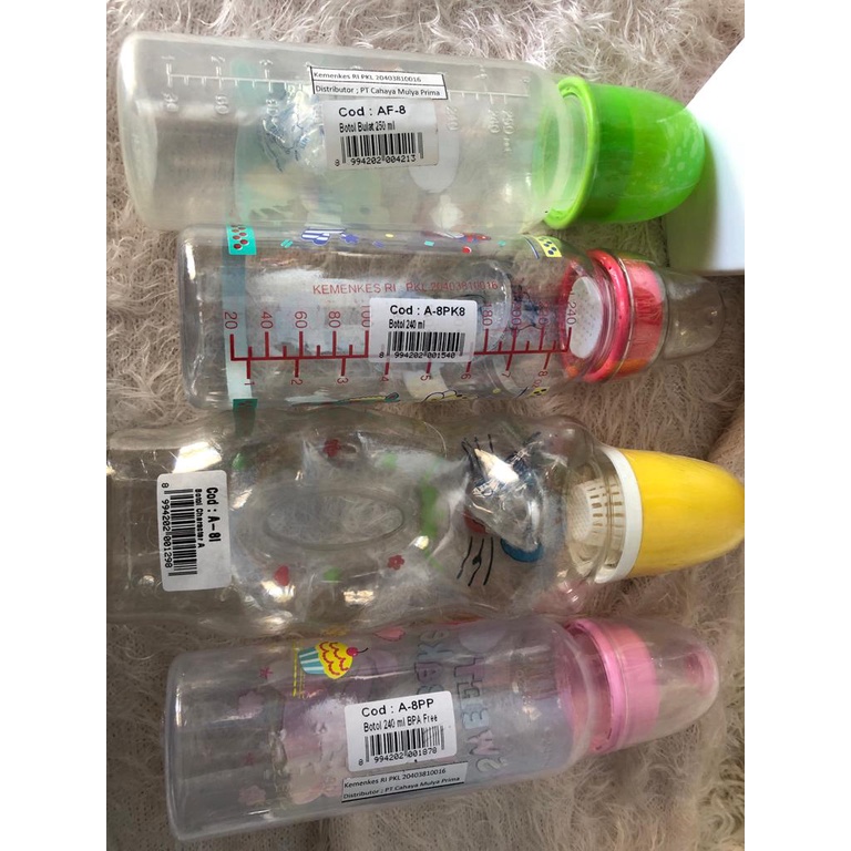 Jual AKACHAN BOTOL DOT SUSU ANAK ANAK UKURAN 240 & 250 ML | Shopee ...