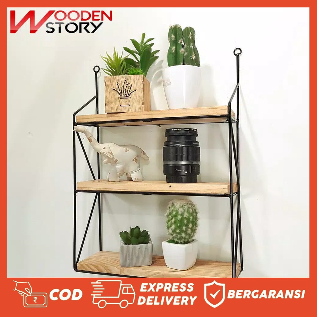 Jual Hiasan dinding - dekorasi dinding - rak dinding besi - dekorasi ...