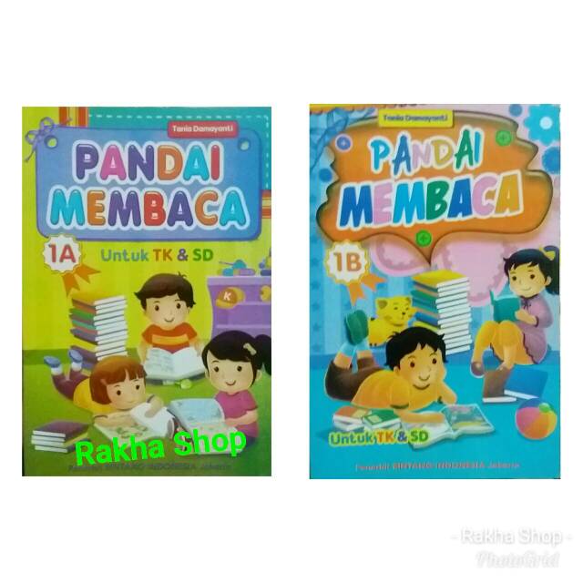 Jual Buku Anak - Buku Paud Tk - Pandai Membaca 1A & 1B | Shopee Indonesia