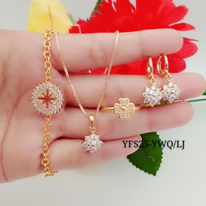 Jual xuping set perhiasan wanita impor terbaru | Shopee Indonesia