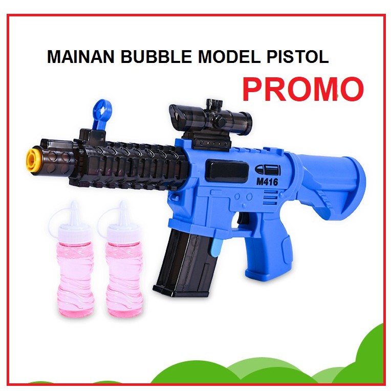 Jual Mainan Anak Busa bola toy boy - Bubble Gun shoot buble Mainan ...
