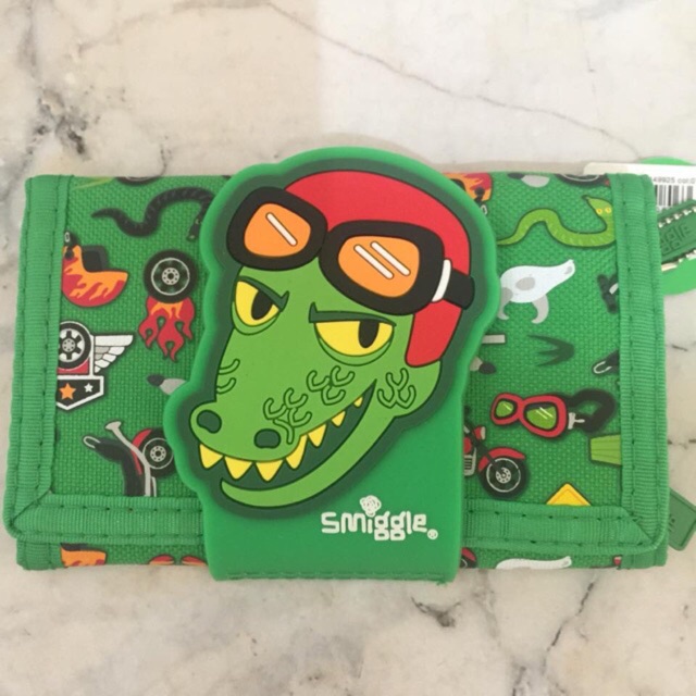 Jual SMIGGLE dompet anak laki laki boys original green | Shopee Indonesia
