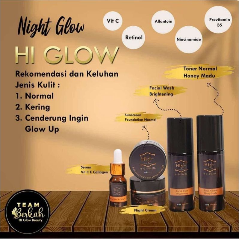 Jual HI GLOW ULTIMATE NIGHT GLOW | Shopee Indonesia