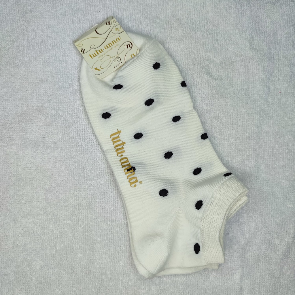 Jual Kaos Kaki Ankle Tutuanna Tutu Anna Ladies Cotton Multicolor No ...