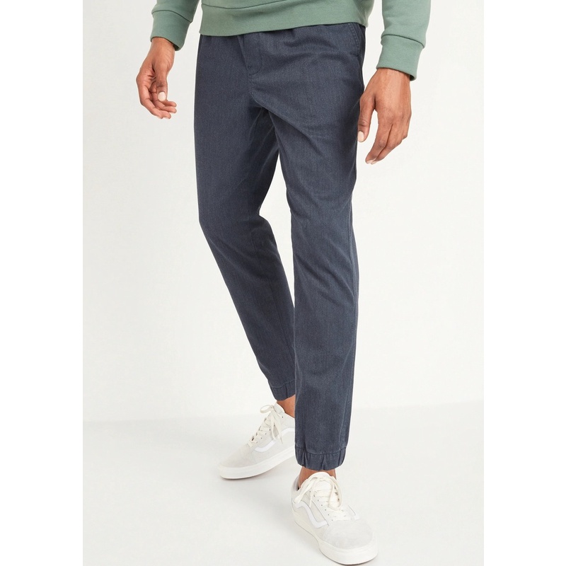 Jual ON MEN Built-In Flex Modern Jogger Pants Moire Navy | Shopee Indonesia