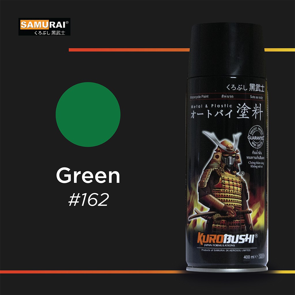 Jual Samurai No Star 162 - Green Cat Semprot Cat Aerosol Cat Kompresor ...
