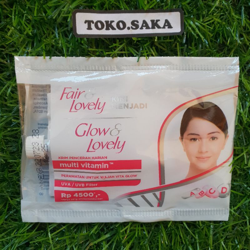 Jual Cream Fair & Lovely Sachet - Glow & Lovely Foam Sachet Eceran | Shopee Indonesia