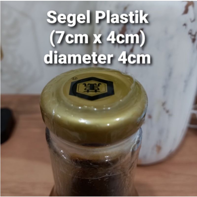 Jual Segel Plastik Tutup Botol Kale diameter 4cm, Polos dan Tulisan ...