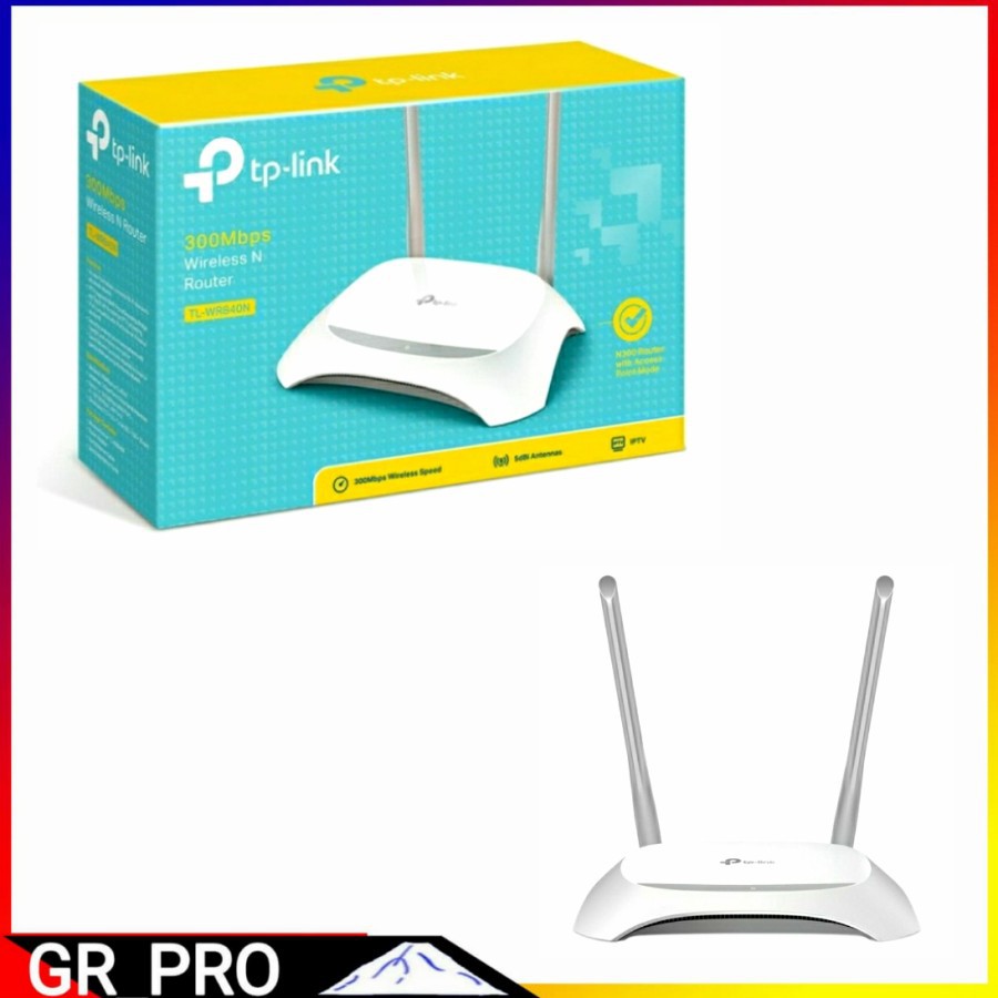 Jual TP-LINK TL-WR 840N Router TP Link TL-WR840N Wifi Wireless N Router ...