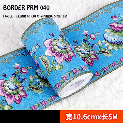 Jual [DBEST] LIST BORDER BUNGA WALLPAPER BORDER STICKER PREMIUM ...