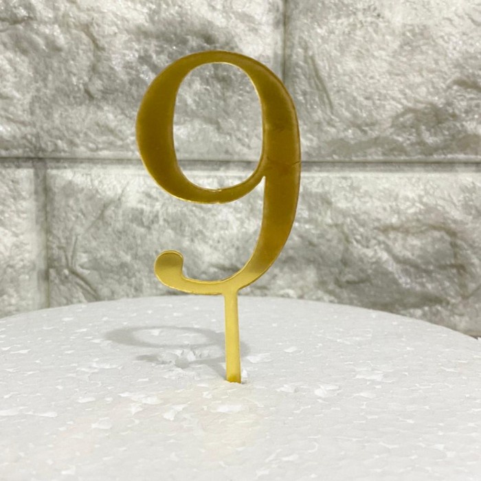 Jual CAKE TOPPER NUMBER TOPER KUE ANGKA HIASAN PUDING UMUR | Shopee ...