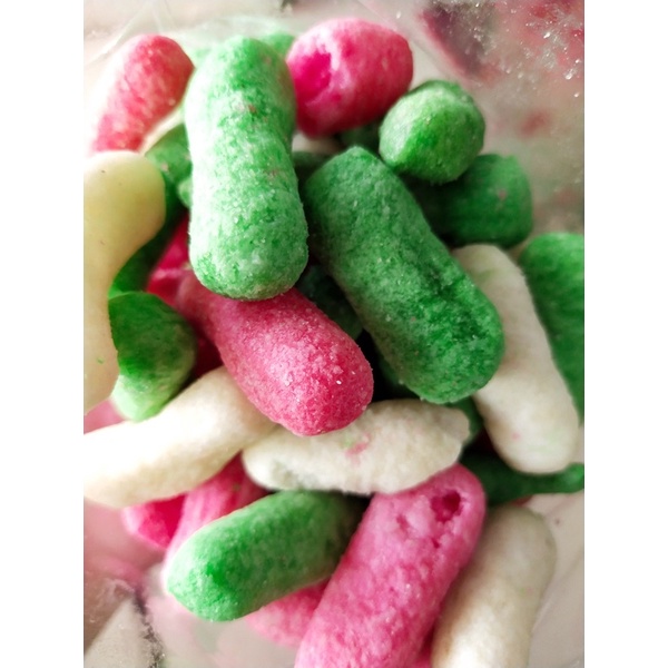 Jual KERUPUK TAI KUCING WARNA @200GR | Shopee Indonesia