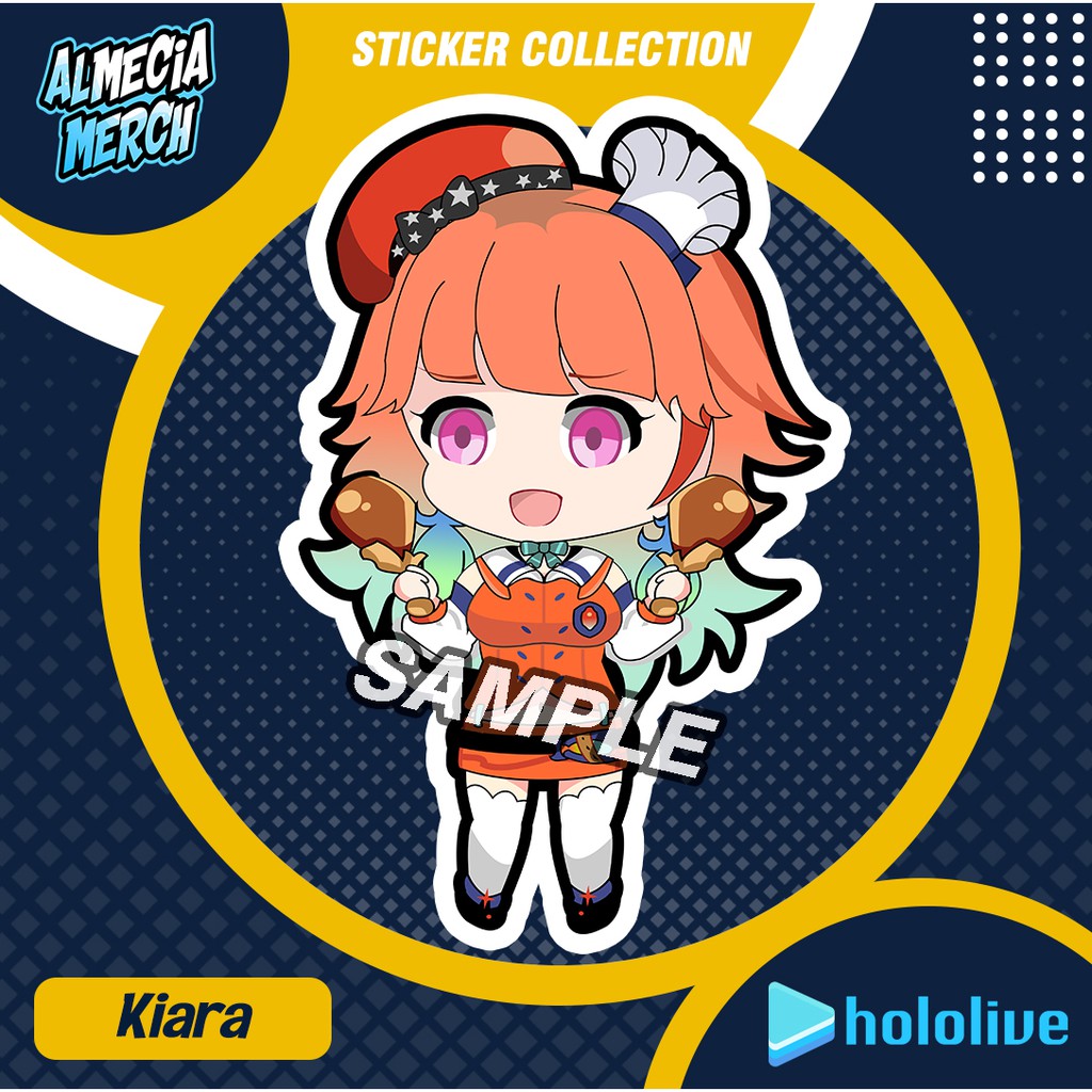 Jual Sticker Hololive EN Takanashi Kiara / Stiker Vtuber Kiara ...