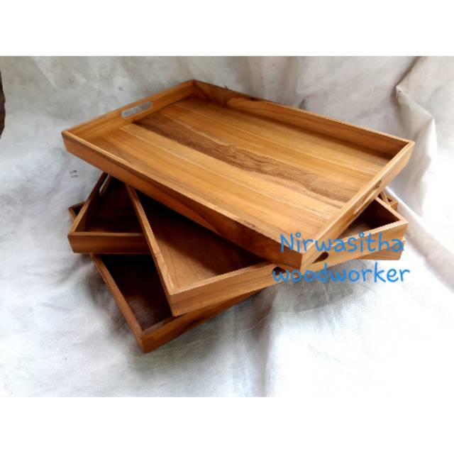 Jual Ready Stock Baki Nampan Tray Alat saji Hotel Cafe Reato persiapan ...