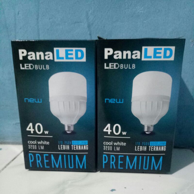 Jual Lampu Led 40w Panaled Premium by Luby/Bohlam Led 40w URAA | Shopee ...